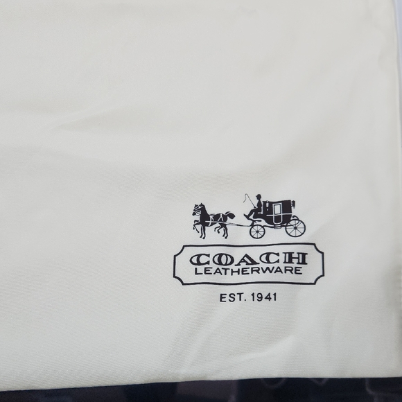 Coach | Bags | Coach Leatherware Large Cream Dust Bag | Poshmark